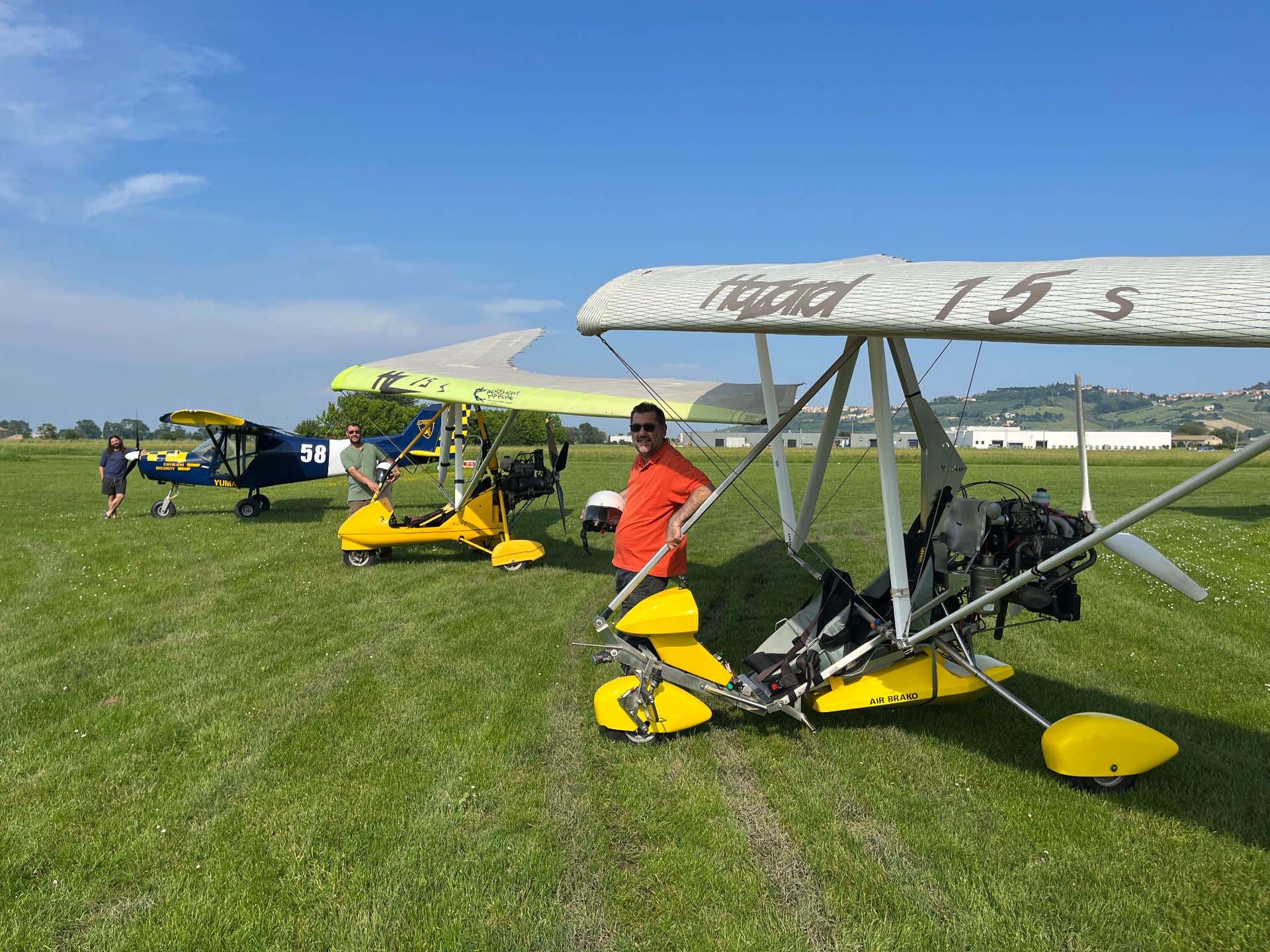Deltaplano A Motore
