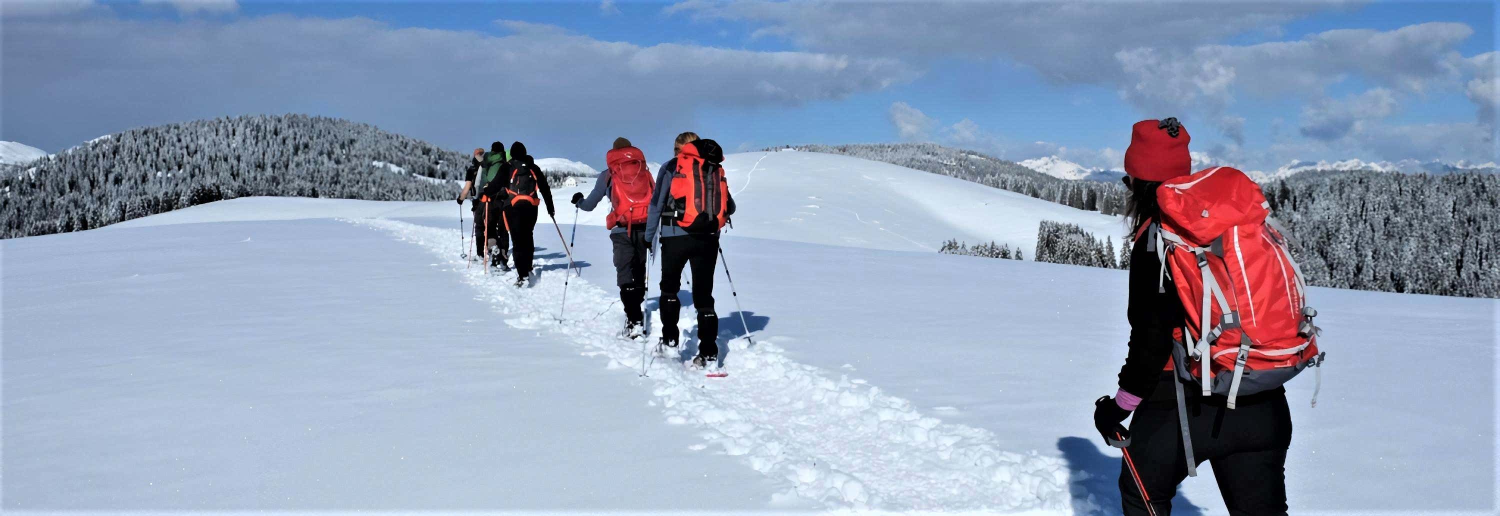 Inverno Rifugio Scarpa Ciaspole 🛎️ Escursione in ciaspole sull'Etna ...