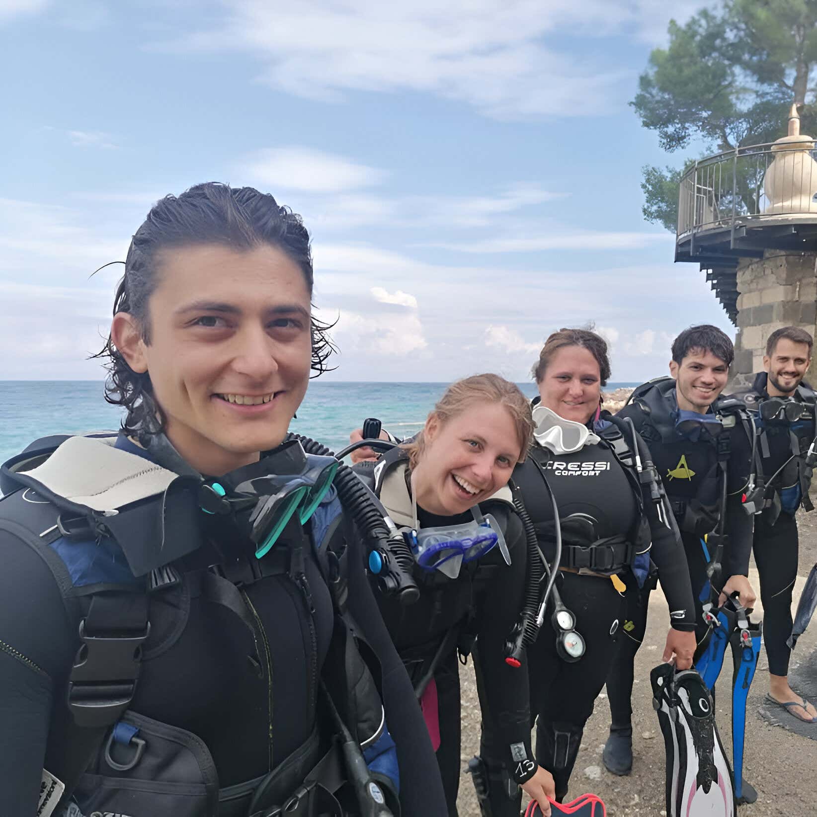 Prima immersione subacquea “battesimo del mare” a Noli | Freedome