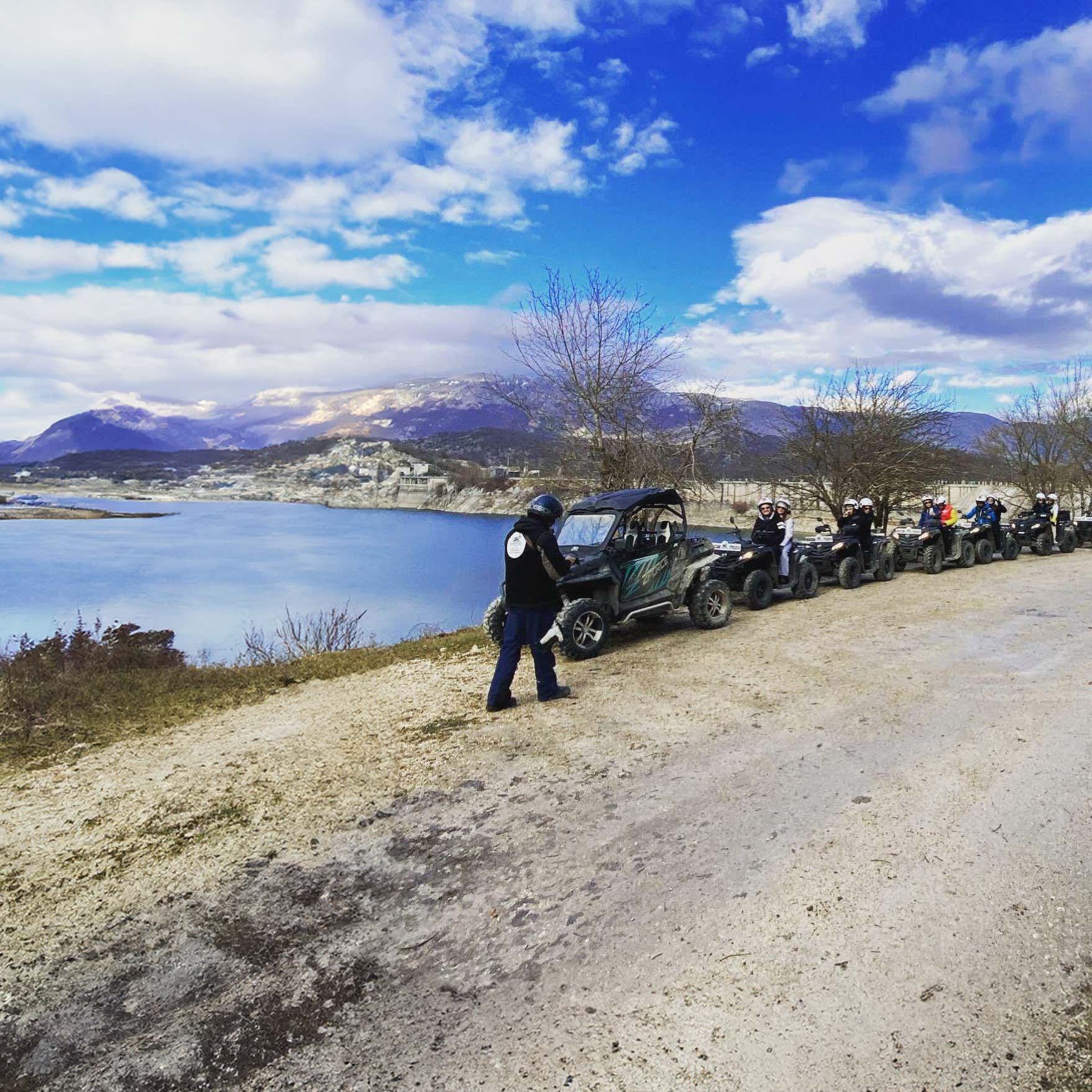 Tour in quad al Lago della Montagna Spaccata in Abruzzo | Freedome