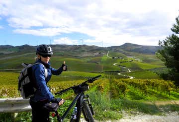Tour in e-bike tra vigne e mare da Castellammare del Golfo a Scopello ...