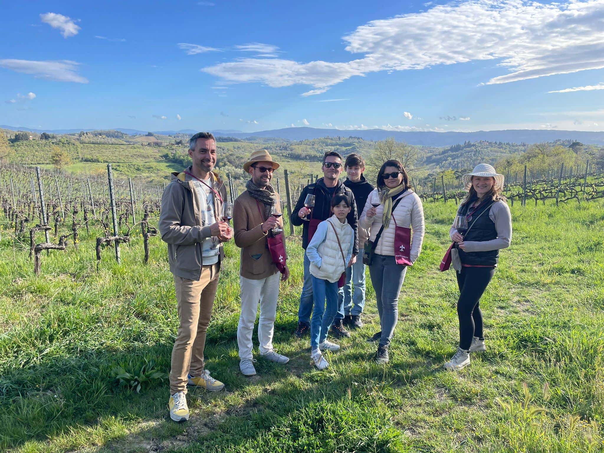 Passeggiata in vigna con degustazione vini itinerante nel Chianti a ...
