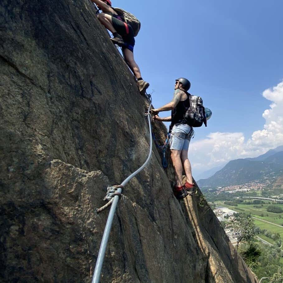 Via Ferrata della Sacra di San Michele vicino a Torino | Freedome