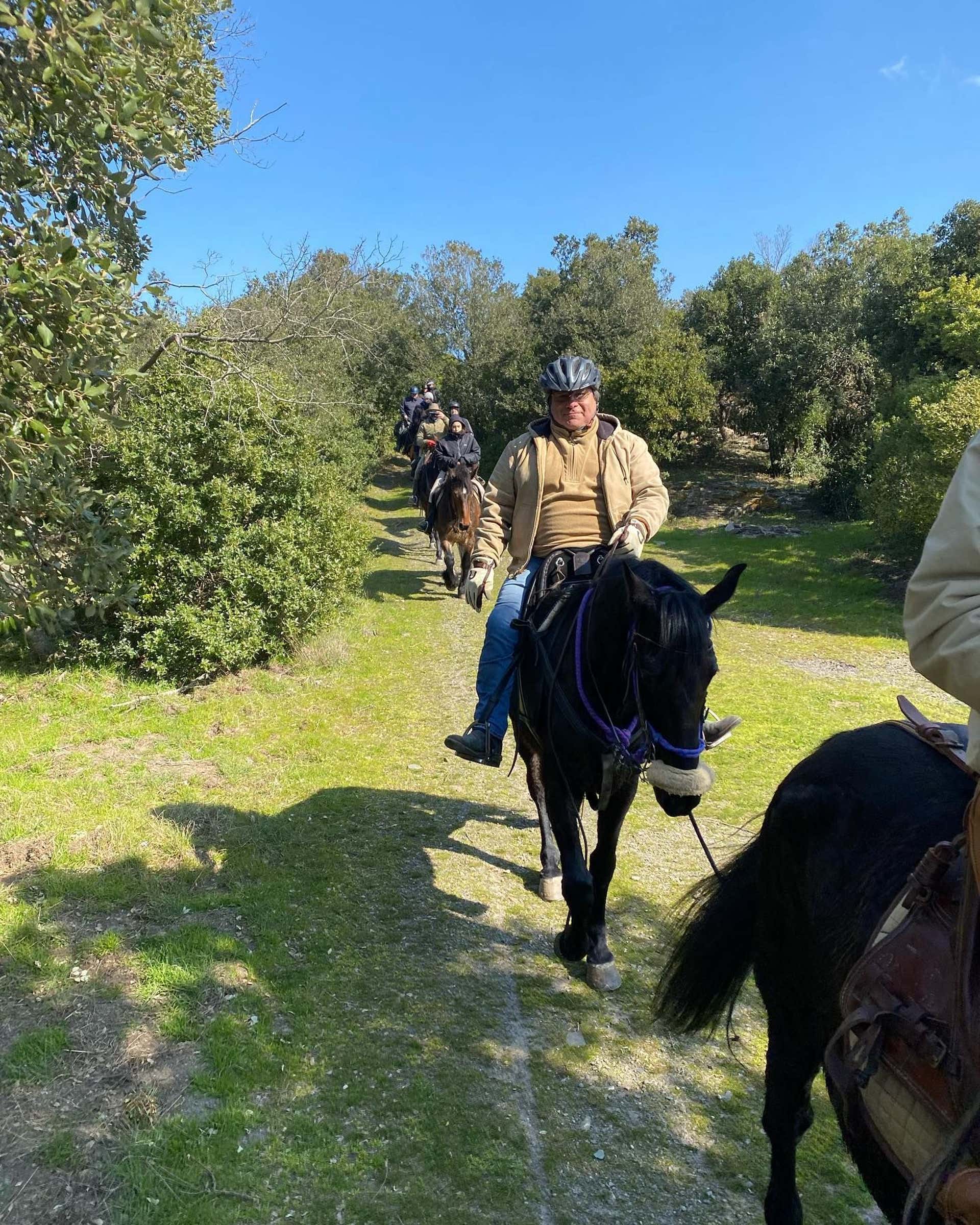 One-hour horseback ride in the Manciano woods | Freedome