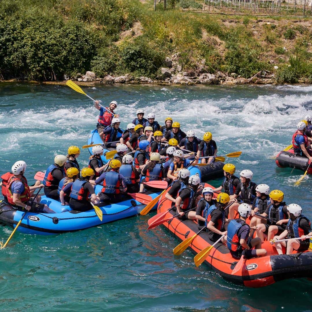 Rafting super sul fiume Gari vicino Cassino | Freedome