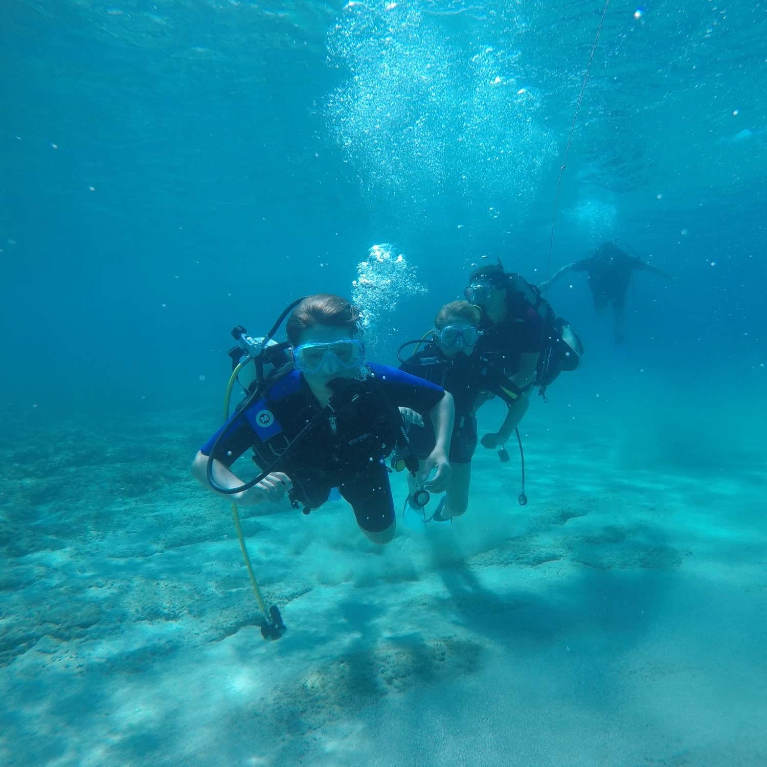 Prima immersione subacquea “battesimo del mare” vicino a Taranto | Freedome