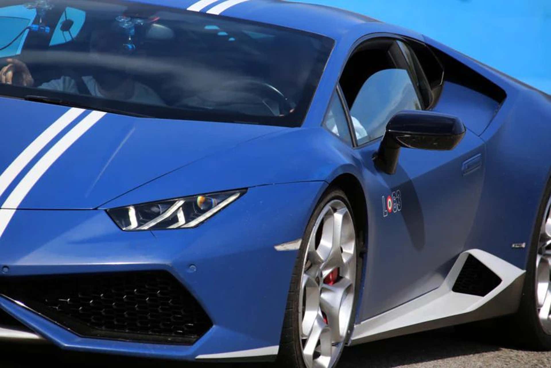 Corso di guida sportiva in Lamborghini Huracan Avio al Castelletto ...