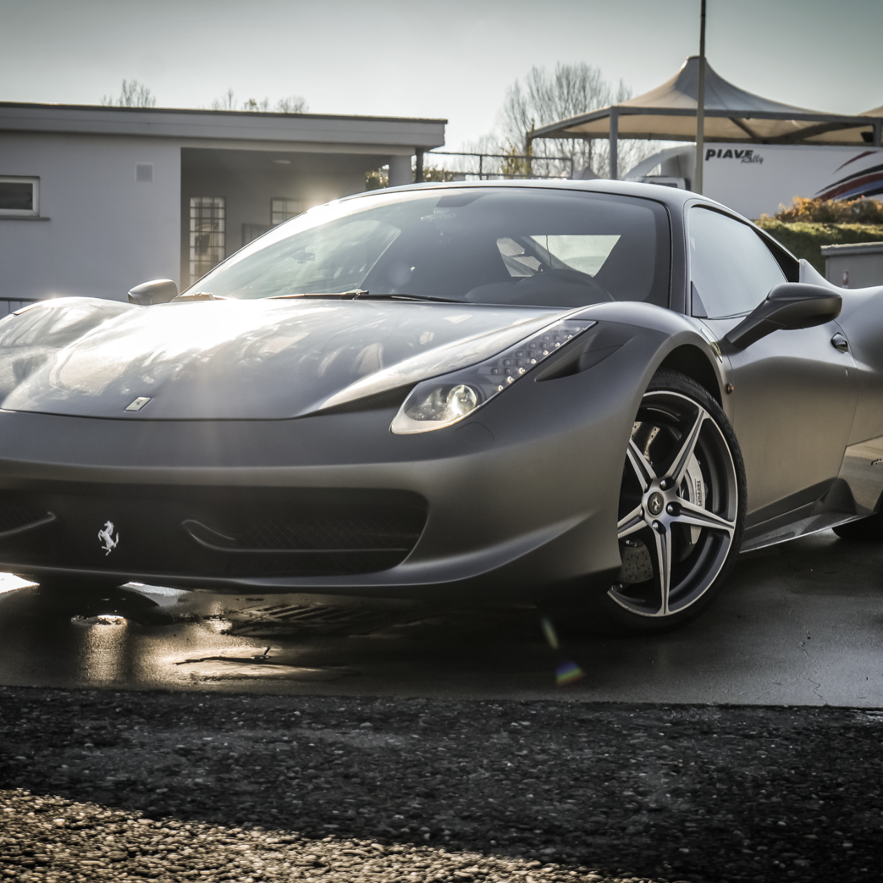 Track driving in 2 Ferrari F458 Italia at Castelletto Circuit (2+2 laps ...