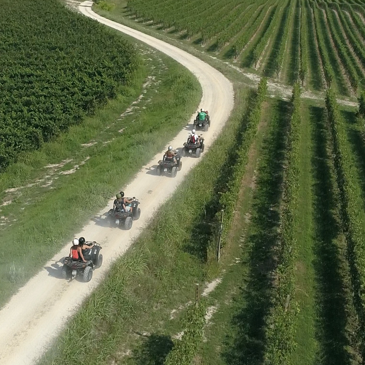 Tour in quad di 3 ore sulle colline moreniche del Garda | Freedome